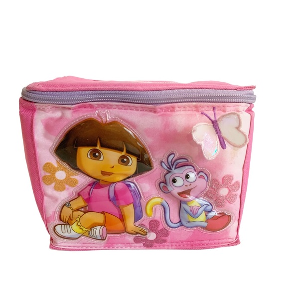 Nickelodeon | Other | Dora Soft Canvas Insulated Lunch Box Lunch Bag ...
